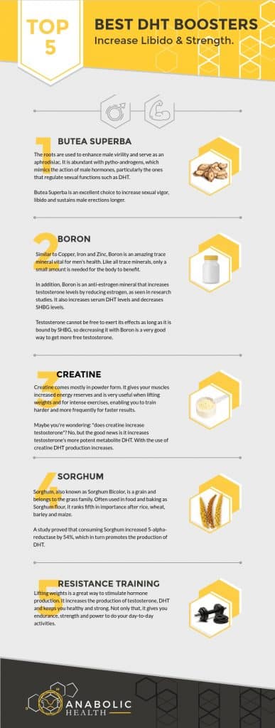 5 Best DHT Supplements 2018 - Natural Dihydrotestosterone Boosters